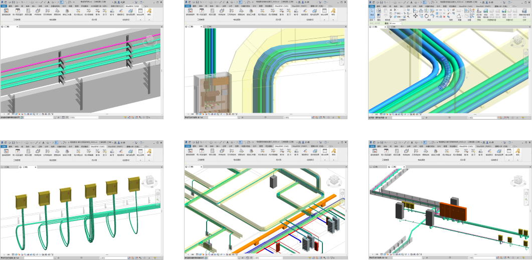 MaxiBIM(电气)，电缆敷设（电气）BIM设计软件